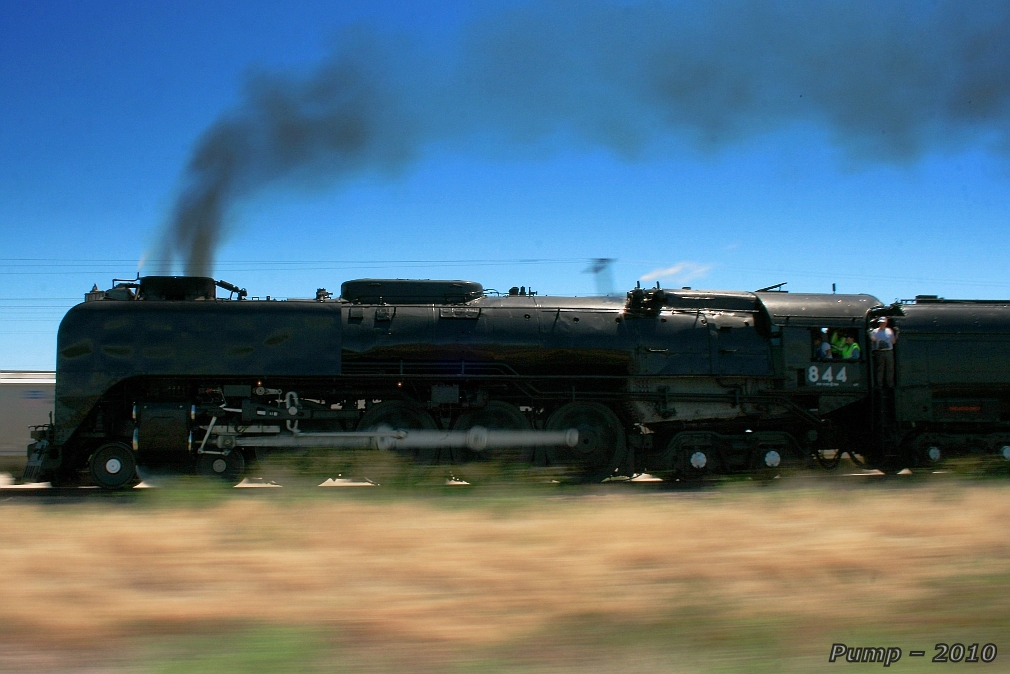 Northbound UP 844 and the Lionel Collectors Club of America Excursion